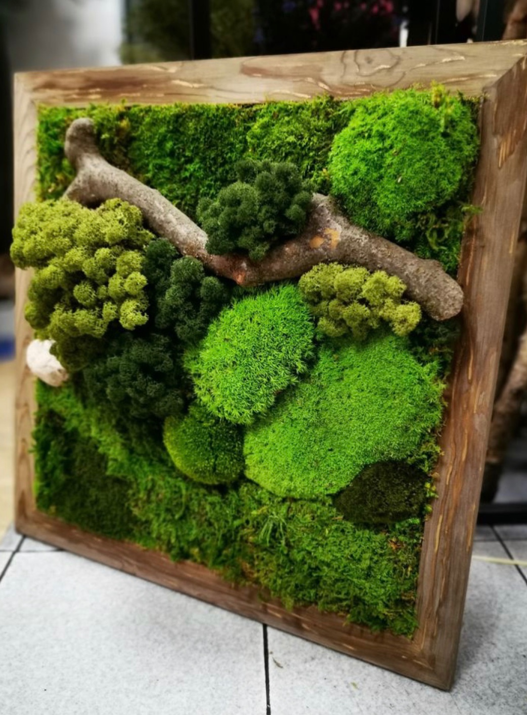 Z lesa rovno na stenu: DIY machový obraz vyčarujete za pár minút ...